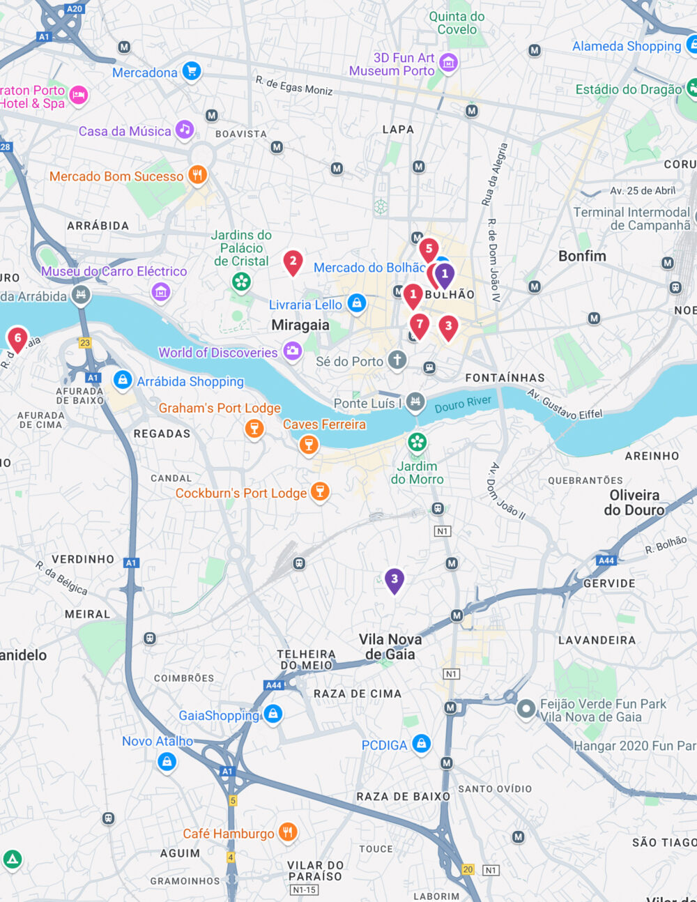 My Porto Map ⋆Anne's Kitchen
